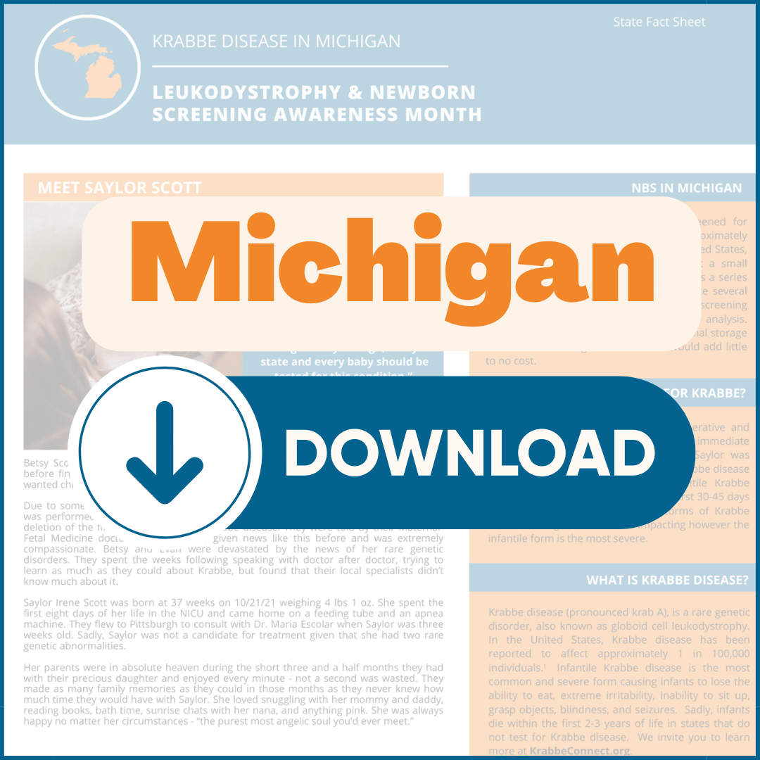 Krabbe Disease Newborn Screening State-by-State Fact Sheets - KrabbeConnect